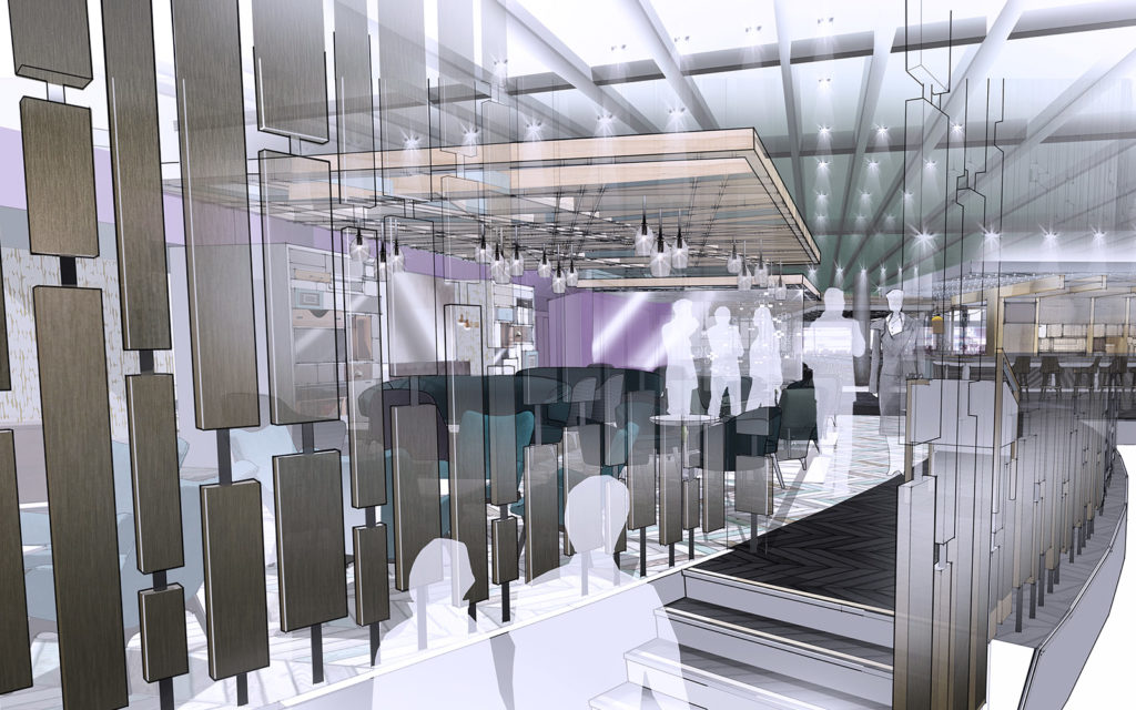 Membership Club - Wembley Stadium - Club Lounge - innendesign ltd
